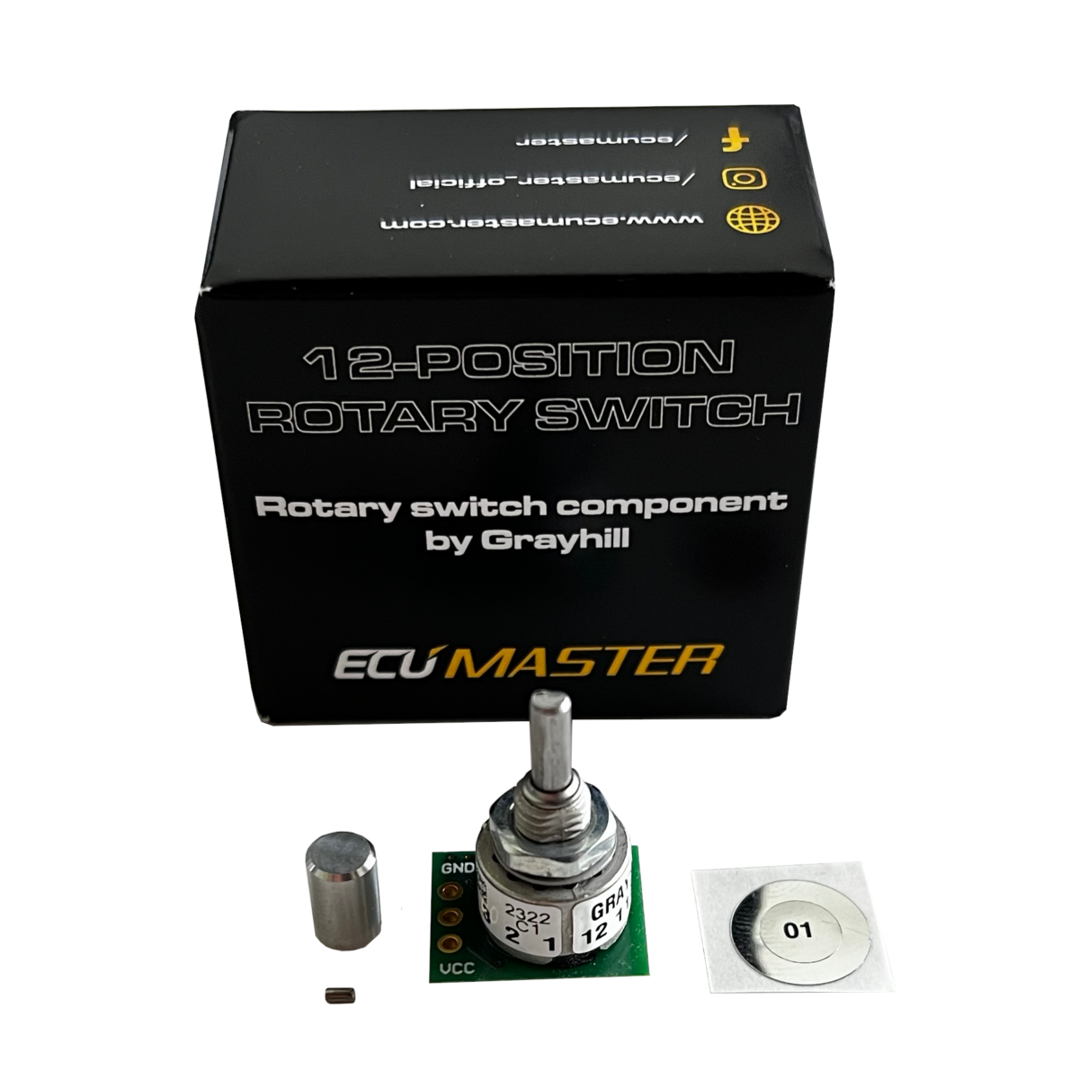 Ecumaster 12-Position Rotary Switch